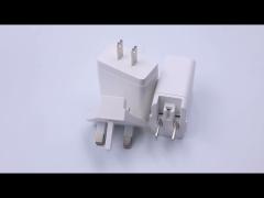 1 Port USB Travel Adapter With Usb Ports , OCC 12W 2.4 Amp Wall Charger