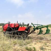 China Multifunction Compact Crawler Tractor Farm Equipment With Loader And Backhoe for sale