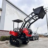 China Mini 50HP Paddy Field Crawler Tractor With Engine Gearbox CE Certified for sale