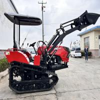 China Mini 50HP Paddy Field Crawler Tractor With Engine Gearbox CE Certified for sale