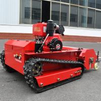 China Hammer Knife Flail Mower , Automatic Robot Lawnmower Remote Control for sale