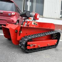 China Hammer Knife Flail Mower , Automatic Robot Lawnmower Remote Control for sale