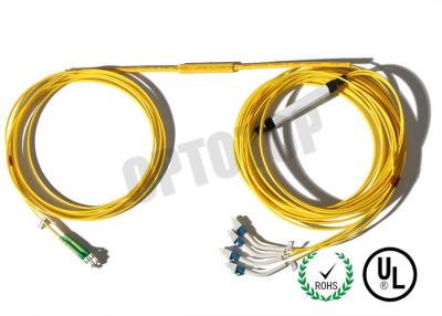Cina Modulo a fibra ottica del connettore a spina del rivestimento giallo Y con il cavo del connettore 2*4 Corning in vendita