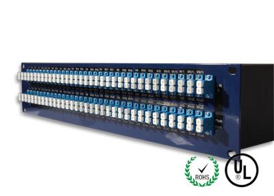 China Fiberoptischer Duplexkoppler ROHS LC/UPC für optisches Netz FTTH zu verkaufen