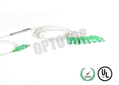Cina Alto di singolo modo di affidabilità connettore dello Sc dei separatori 1 x 8 della fibra/APC in vendita