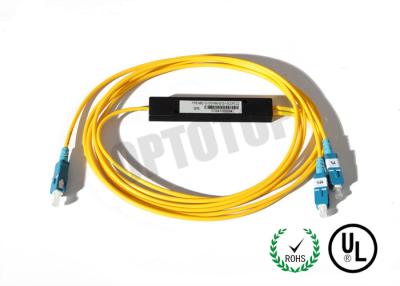 China High Reliability PLC Optical Splitter 2 mm For FTTH / CATV , UL ISO Approved for sale