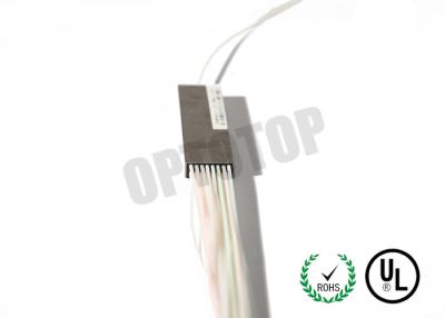 China 55dB Return Loss Fiber Optic PLC Splitter 1 X 16 For LAN / WAN / Metro for sale