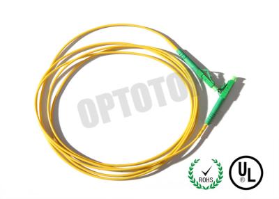 China LC Connector Fiber Optic Patch Cord 1F TIGHT BUFFER 0.9mm CORNING SMF-28 ULTRA for sale