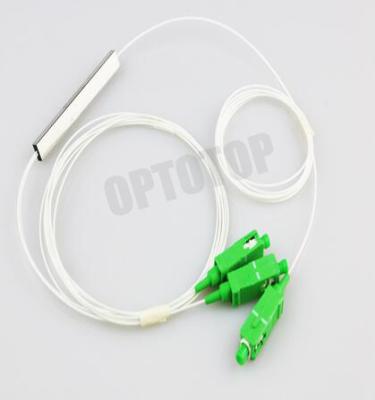 Cina Lunghezza a fibra ottica del connettore dello Sc/APC dello SpA dei separatori 1 x 2 di Corning G657A su misura in vendita