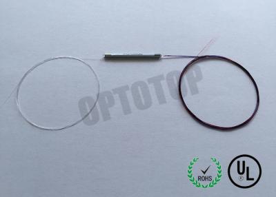 China Stahldes rohr-0.25mm Fernbeförderungs-Telekommunikation Einmodenfaser-des Koppler-1m zu verkaufen