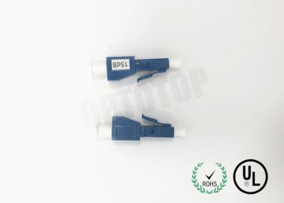 China LC UPC Single Mode Optical Attenuator 1310 / 1550nm High Return Loss Type for sale