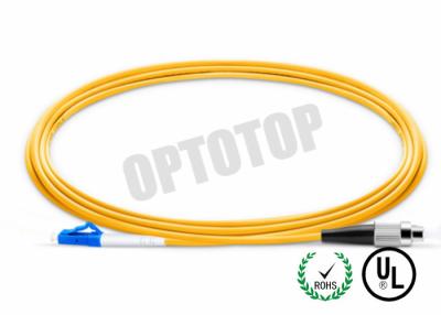 Cina LC - cavo di toppa a fibra ottica del connettore di FC UPC 1F 3.0mm OFNR CORNING SMF - 28 ULTRA in vendita