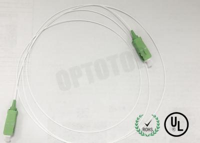 Cina Sc/APC - cavo di toppa a fibra ottica misto APC/dello Sc 1.5M MP con il rivestimento bianco in vendita