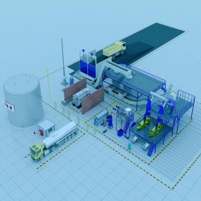 China High-Efficiency 10TD Palm Oil Production Line for Cooking Oil Extraction for sale