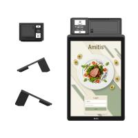 China Interactive Checkout POS Terminal With Printer Android 13 Interface For Retail for sale