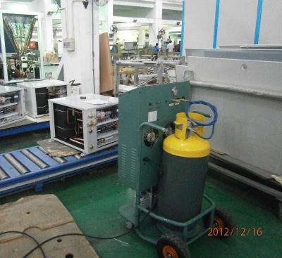 China Large wheels R12 R22 recovery equipment for production line CM05 for sale