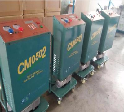 China CM05 Large wheels recovery equipment for production line for R22 for sale