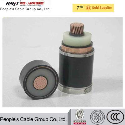 China RMJT 12/20kV medium voltage  XLPE Insulated PVC jacket with armouring copper conductor power cable for sale