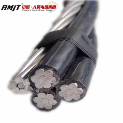 China Aluminum Conductor 4 Core Power Cable 35mm ABC Aerial Bundle Cable for sale