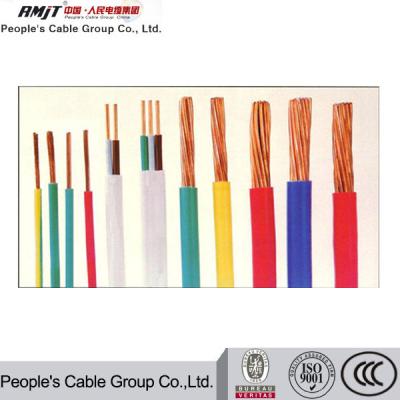 China BV pvc cable 4mm2 electrical house wiring single solid cable copper conductor PVC insulated for sale