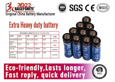 China super heavy duty R6P AA batteries for industrial OEM enquiry for sale