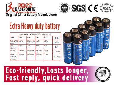 China Amazon by Baseponite super heavy duty R6P AA batteries for industrial OEM enquiry for sale