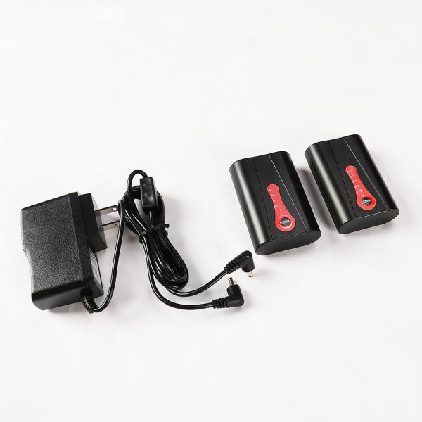 Quality Rechargeable 18650 Heated Glove Battery 7.4V 2600mAh 4 Blue LEDs for sale