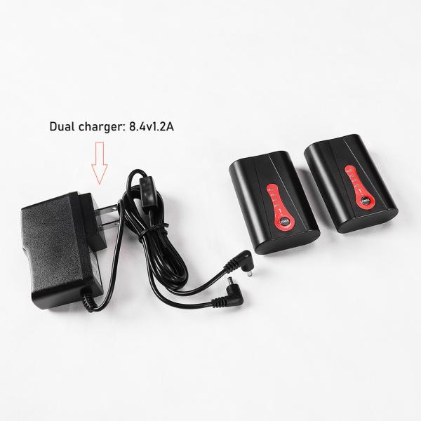 Quality Lithium Heated Socks Battery 18650 7.4V 2600mAh Rechargeable for sale