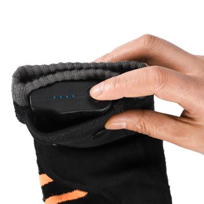 China 7.4V 2600mAh Heated Socks Battery Black with Short Circuit Protection for sale