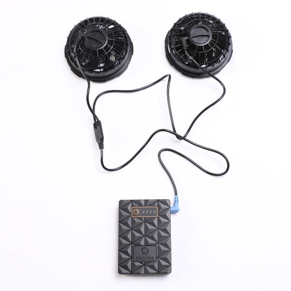 Quality 18V High Speed Mobile Warming Heated Coat Battery Fan Kit For Air Conditioned for sale