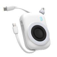 Quality 15W Magnetic Wireless Charging Power Bank 10000mAh White for sale