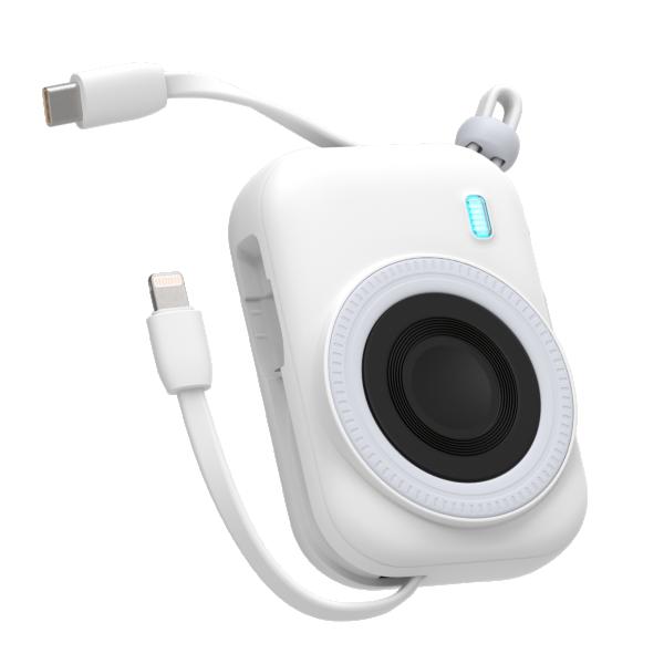 Quality 15W Magnetic Wireless Charging Power Bank 10000mAh White for sale