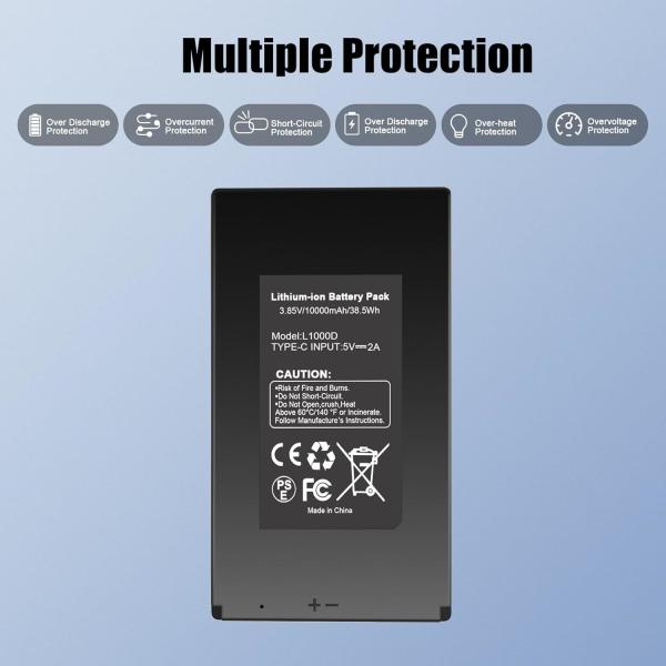Quality 10000mAh Rechargeable Battery Pack, Replacement Lithium Battery Compatible for for sale