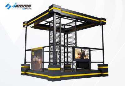 Cina Combatti il pavimento di vibrazione Remapping della tecnologia di scena del gioco della fucilazione del simulatore di realtà virtuale 9D in vendita