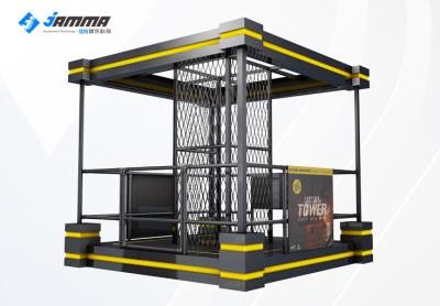 Cina Combatti il pavimento di vibrazione Remapping della tecnologia di scena del gioco della fucilazione del simulatore di realtà virtuale 9D in vendita