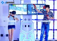 China Interactive HTC Virtual Reality Simulator , Virtual Reality Shooting Game Machine for sale