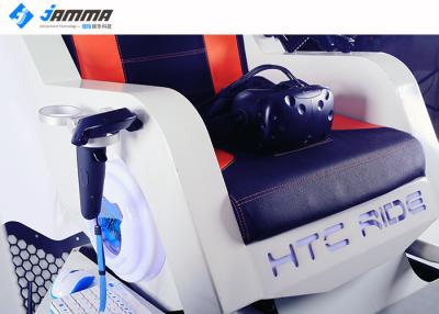 Cina Sedia interattiva di gioco di moto di VR, simulatore a 42 pollici di guida di veicoli dello schermo VR in vendita