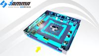 China Multi Players Virtual Reality Center Custom Indoor 100 Sqm Electic System for sale