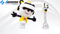 China Adjustable Panda Dinosaur Kiddie VR Cinema Simulator , Up - Down Machine 9D Reality Simulator for sale
