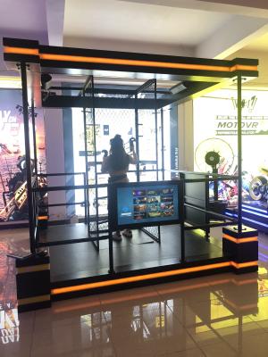Cina grande macchina di videogioco arcade della fucilazione del simulatore della torre di Vr dello spazio di potere 1kw in vendita