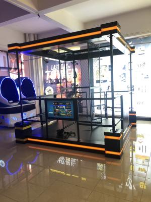 Cina Spari il giallo nero di camminata di fucilazione della piattaforma della torre del simulatore VR di realtà virtuale 9D in vendita