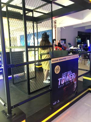 Cina Spari il giallo nero di camminata di fucilazione della piattaforma della torre del simulatore VR di realtà virtuale 9D in vendita