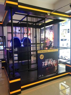 China A realidade virtual interativa preta, atira no simulador do tiro da realidade virtual à venda