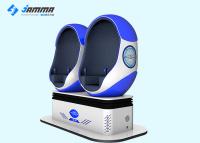 China Amusement Park Virtual Reality Simulator 9D 2 Seats With Luxury Controller for sale
