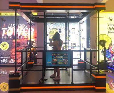 China Simulador interativo do tiro da realidade virtual de 32 PCes, 9d simulador do movimento dos jogos VR à venda