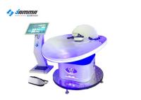 China White Virtual Flight Simulator , 360 Degree Virtual Reality Motion Simulator for sale