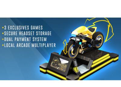 Cina 1500W scherza il simulatore 3D Multiplayers del motociclo con colore facoltativo di Galsses in vendita