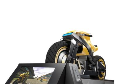 Cina Il nero online del simulatore del motociclo della cabina di pilotaggio VR ha galvanizzato la porta chiusa a chiave della struttura d'acciaio in vendita