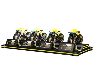 Cina cilindro elettrico VR del simulatore pazzo nero del motociclo di 220v che corre piattaforma per gli adulti in vendita