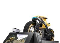 China SSD 120 G VR Motion Simulator , Secure Headset Storage Virtual Reality Motorcycle for sale